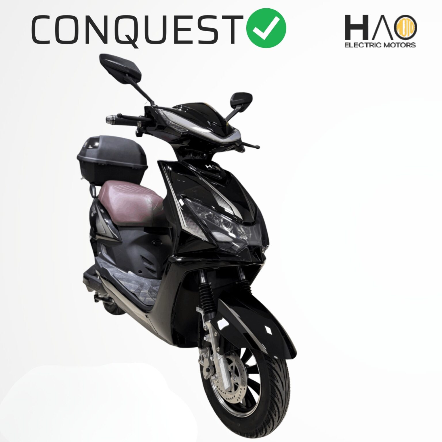 Moto Elétrica Conquest Preto- HAO ELETRIC MOTORS – Privilége Home ...